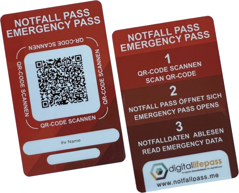 Digitaler Notfallpass – digitallifecare